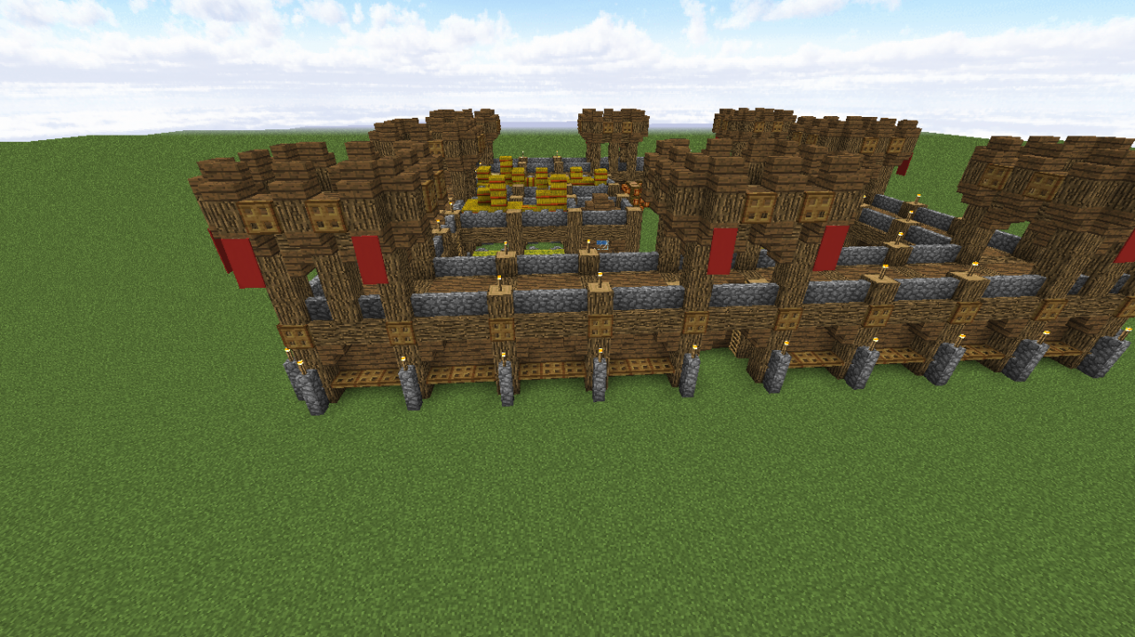 Zombie Apocalypse Base/Castle Minecraft Map