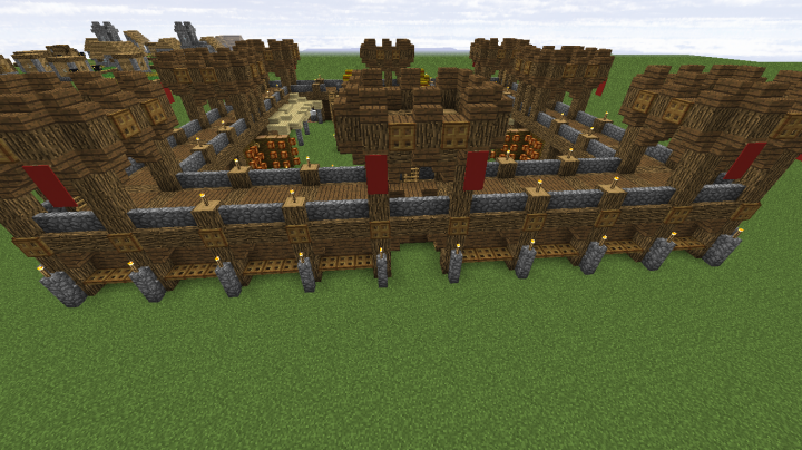 Zombie Apocalypse Base/Castle Minecraft Map