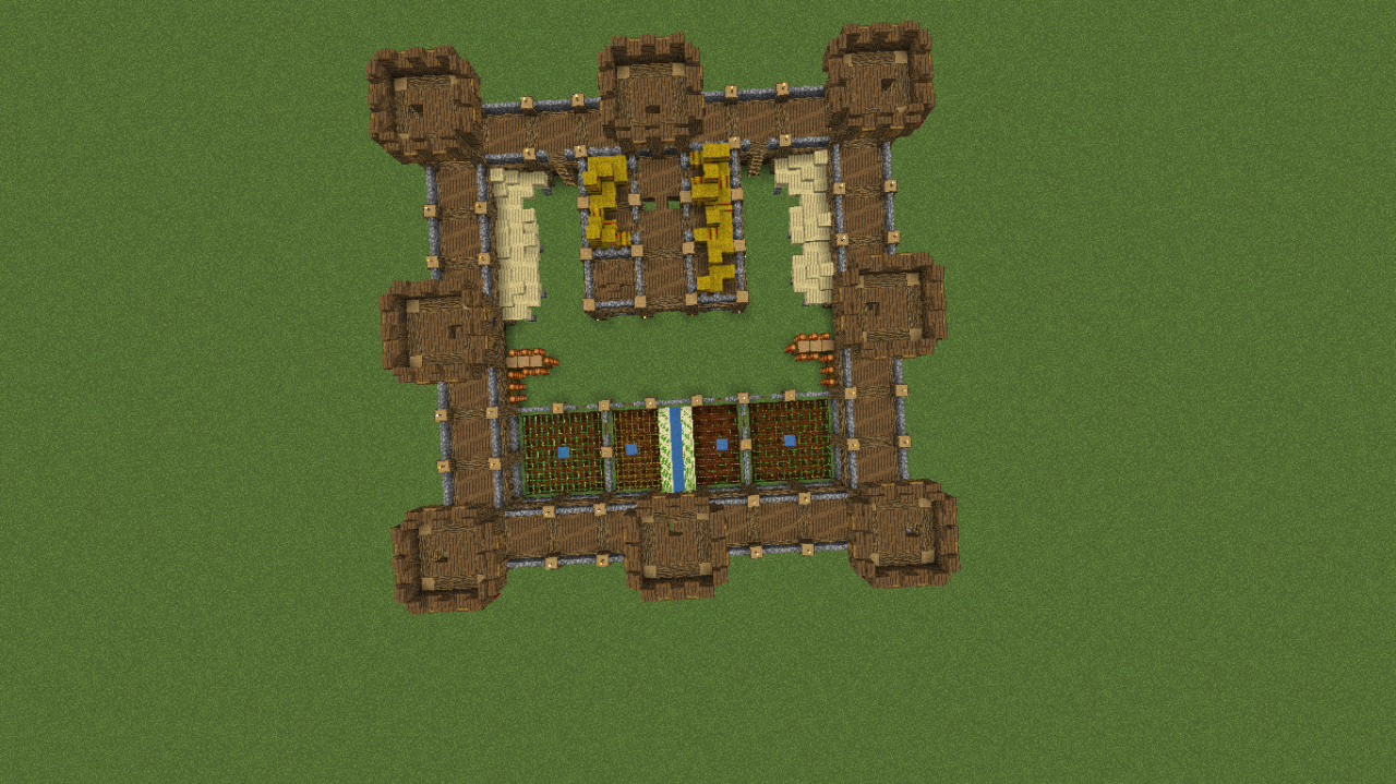 Zombie Apocalypse Base/Castle Minecraft Map