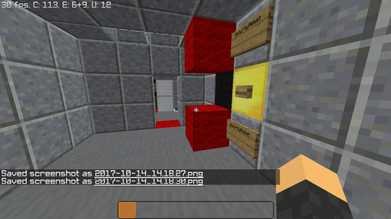 [Bug update] Bank Vault v1 [Redstone Security Vault] Minecraft Map