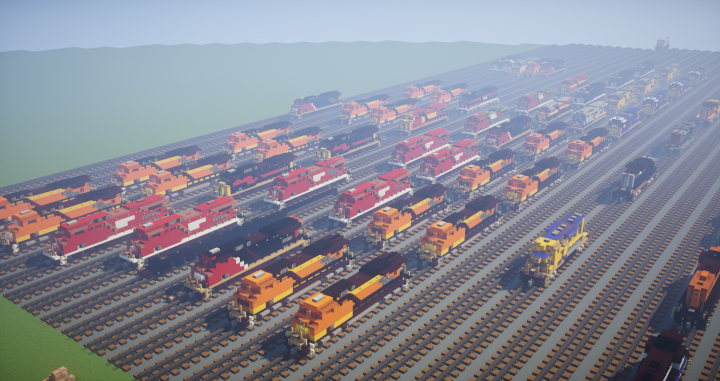 [1.5:1 Scale] GE Evolution series ES44AC / DC / C4 / ES40DC diesel ...