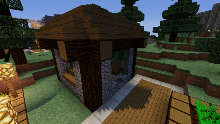 Remastered Oak Village Minecraft Map