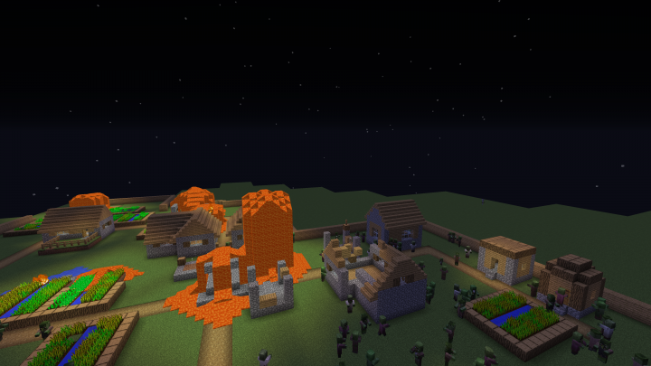 McZombies:The VILLAGE! Minecraft Map