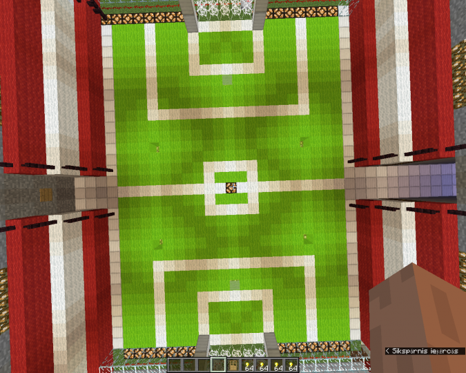 Stadium For Latvia! Minecraft Map