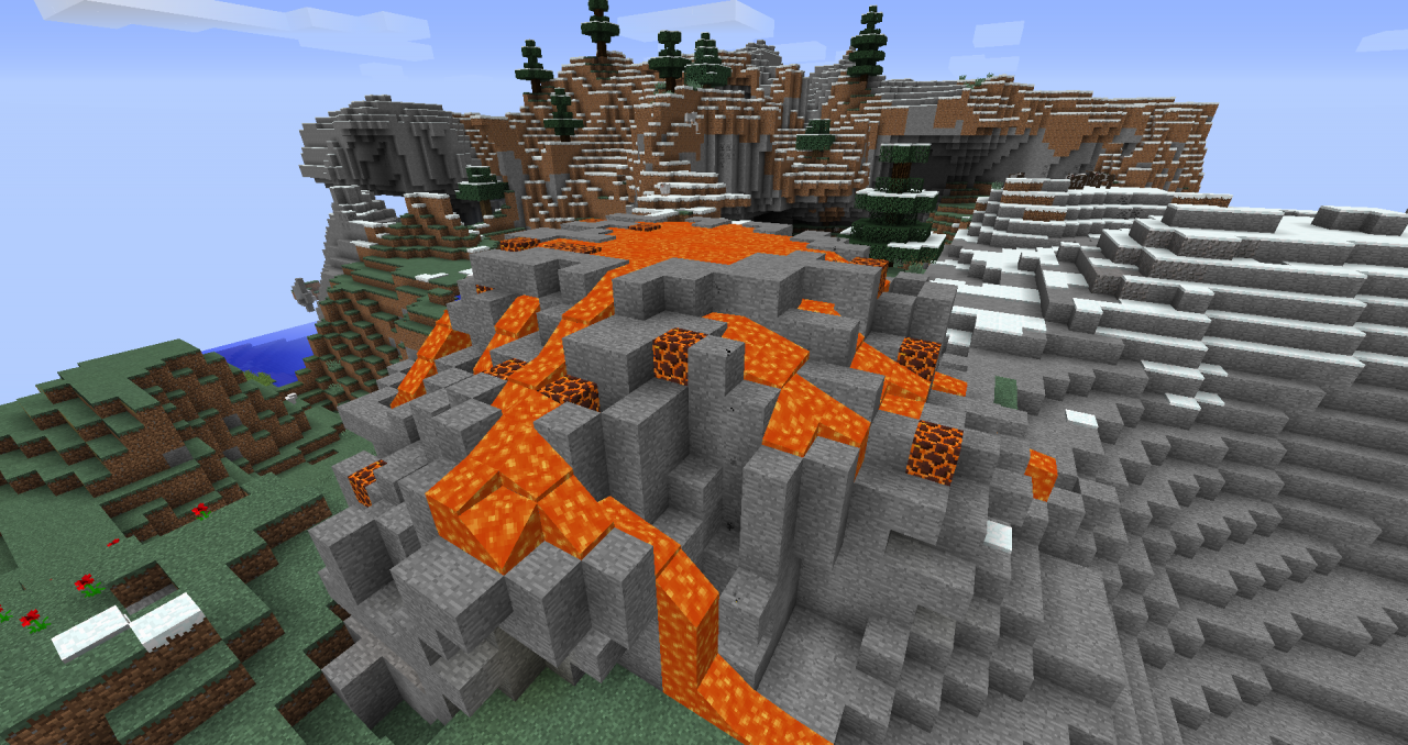 The Volcano Research Map Minecraft Map