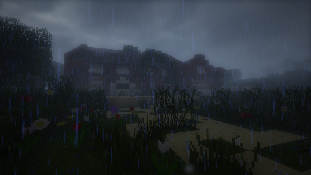 Destroyed Georgian-styled House Minecraft Map