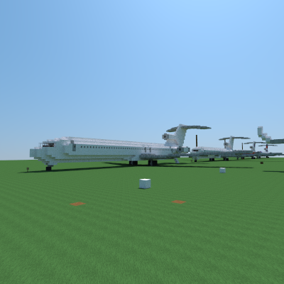 Boeing 727-200 and Avidin Astro [DOWNLOAD] Minecraft Map