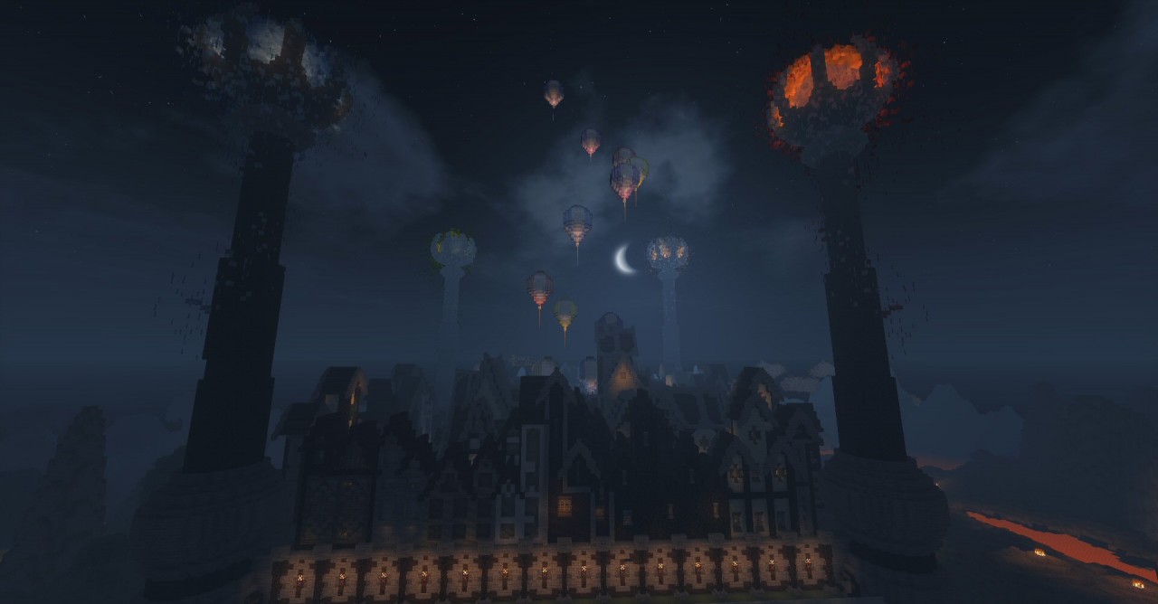 Elemental Factions Spawn Minecraft Map