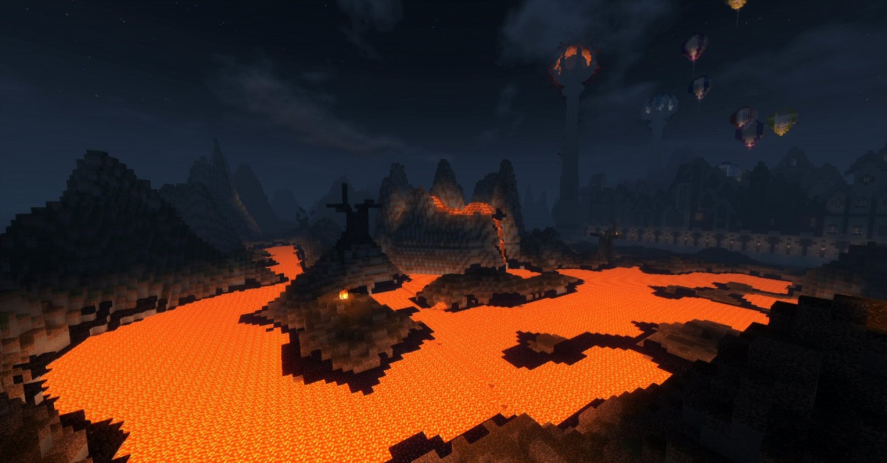 Elemental Factions Spawn Minecraft Map