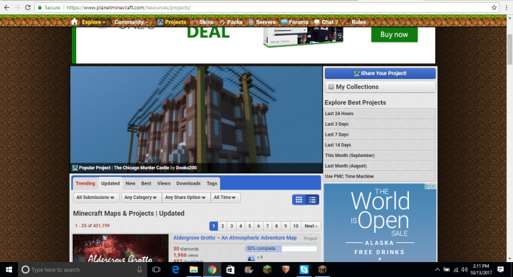 The Chicago Murder Castle Minecraft Map