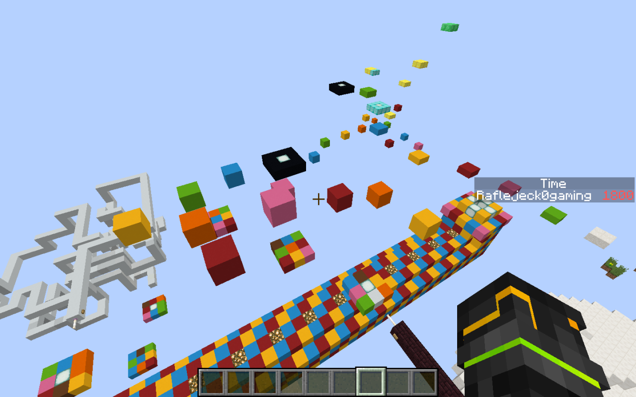 Rush parkour, rush to the finish line ! Minecraft Map