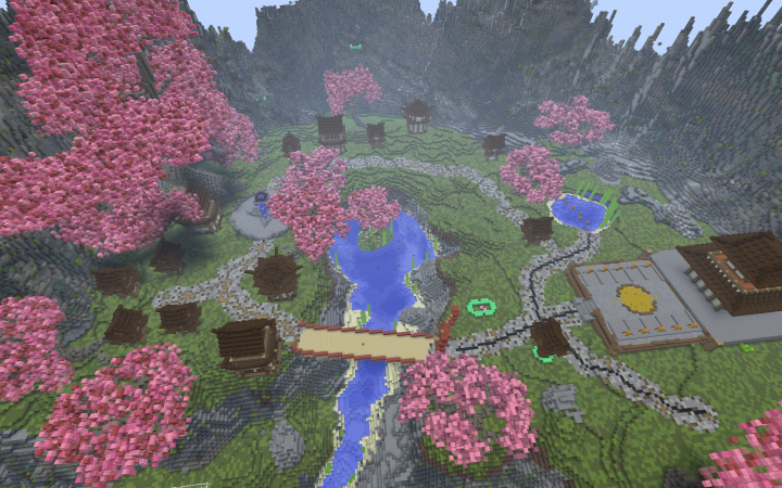 The Japanese Garden Minecraft Map