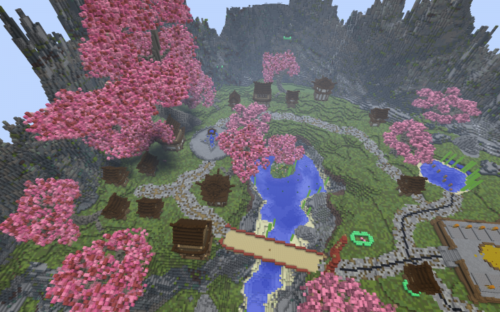 The Japanese Garden Minecraft Map