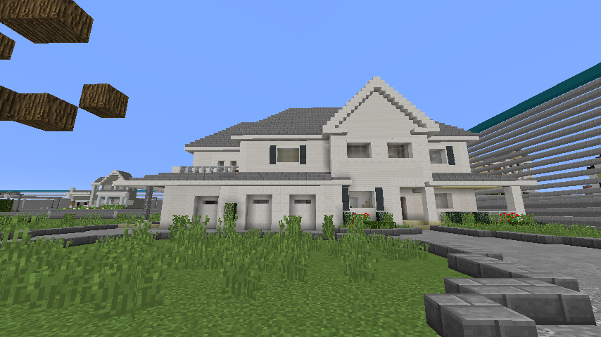 Minecraft California Front house Minecraft Map