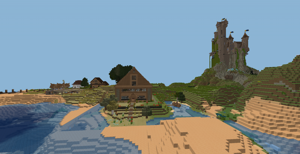 Seaside Minecraft Map