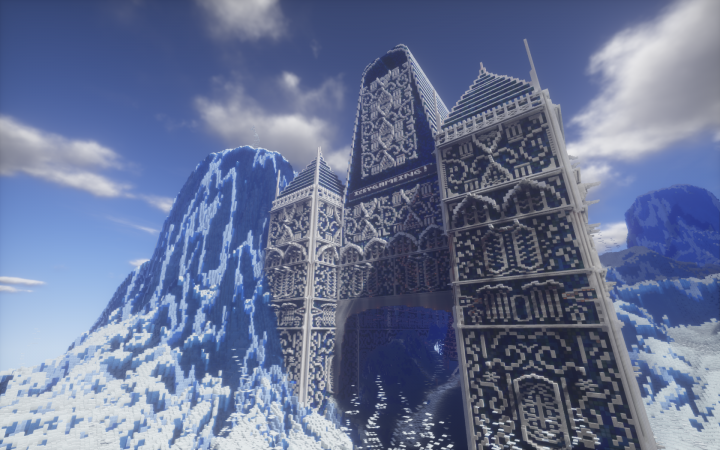 Ice Fortress Minecraft Map