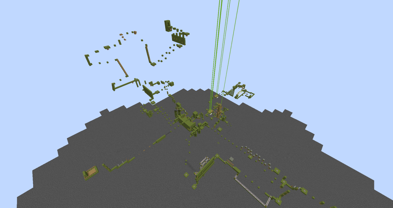 Infinity parkour Minecraft Map