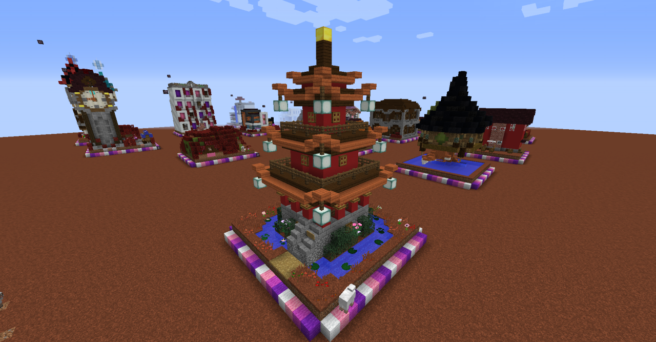 SpringBonnet Pagoda Minecraft Map