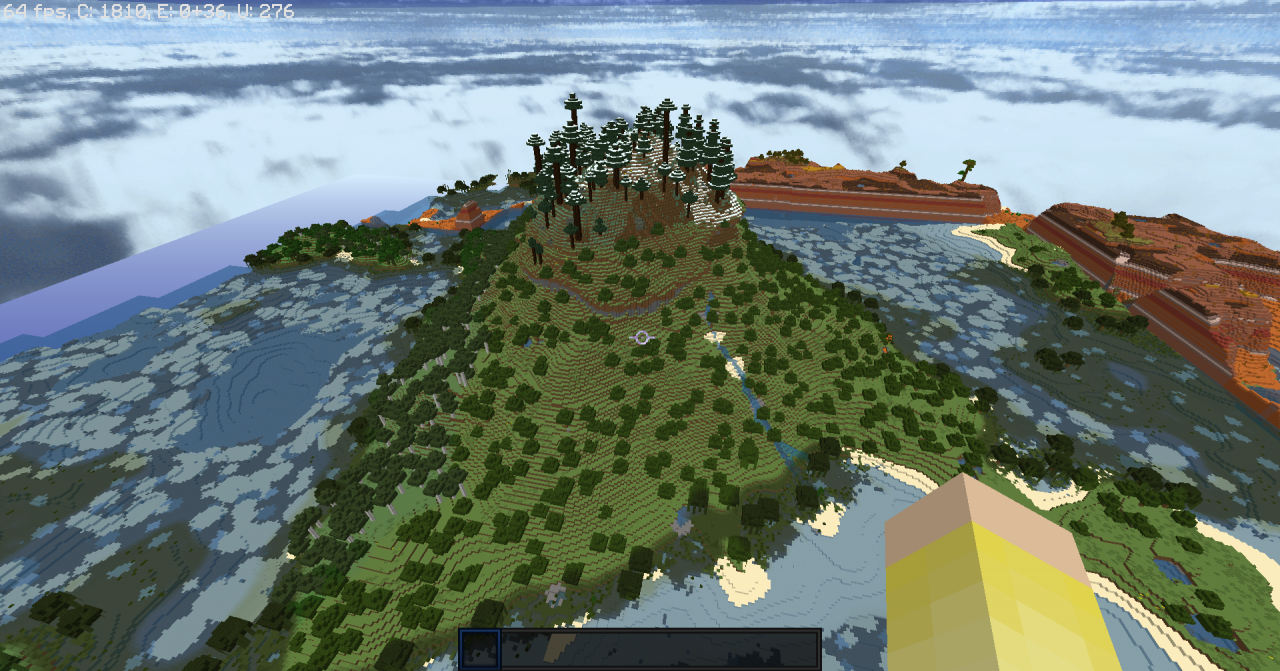 Big island Minecraft Map
