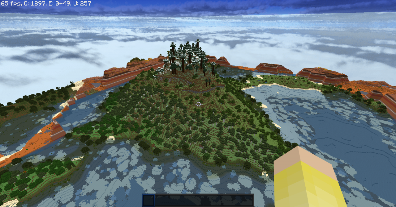 Big island Minecraft Map