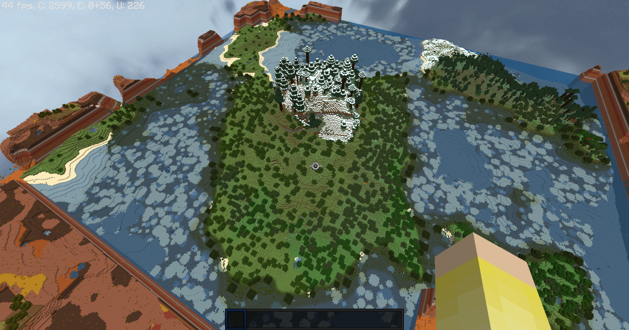 Big island Minecraft Map