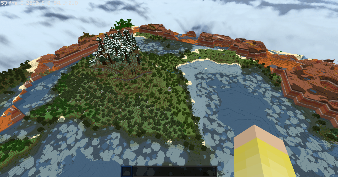 Big island Minecraft Map