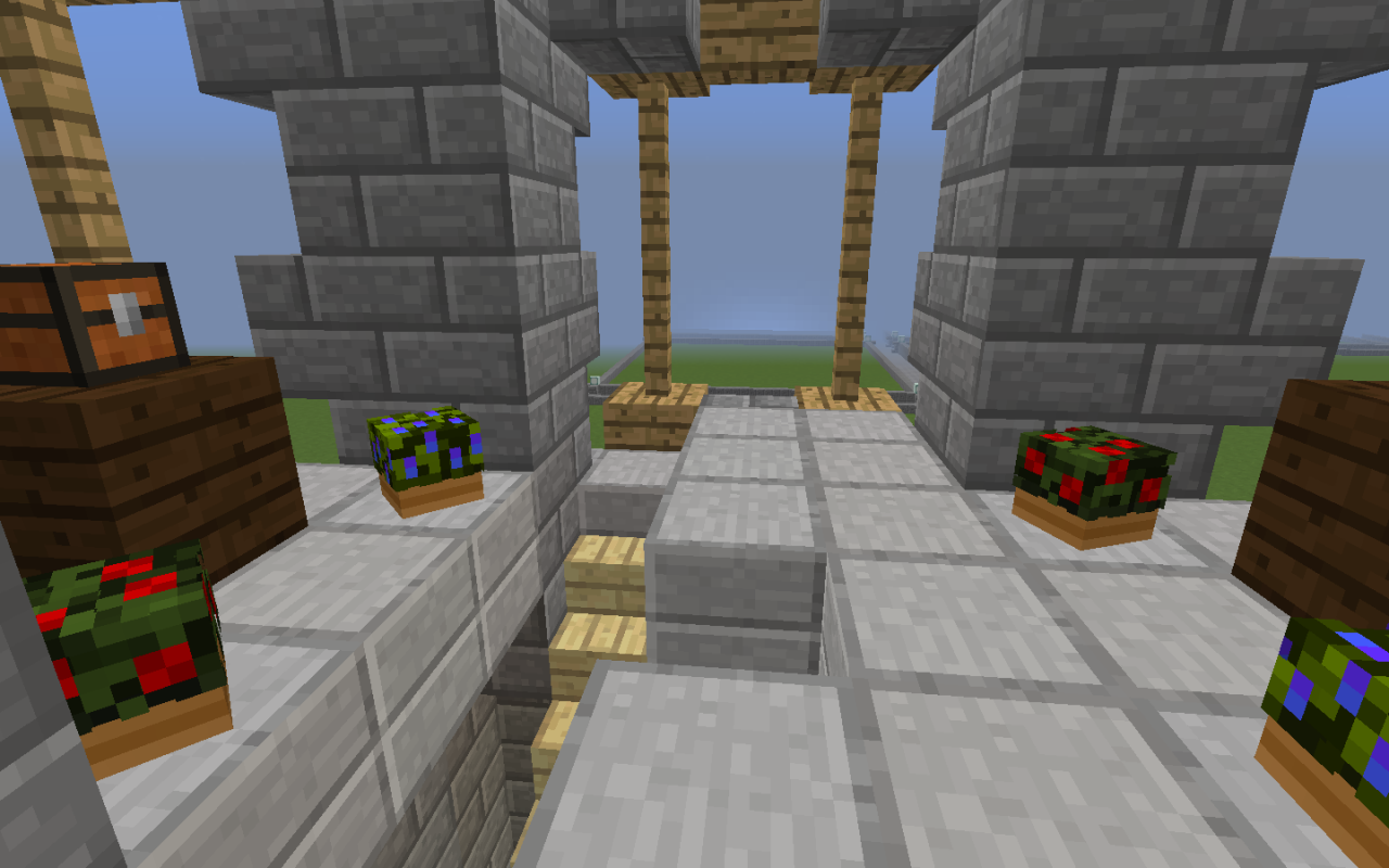 small medieval tower-plot build Minecraft Map