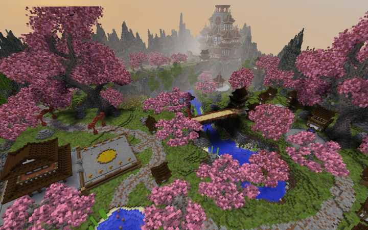 The Japanese Garden Minecraft Map