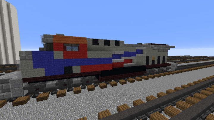 GE AC4400CW Demonstrator Minecraft Map