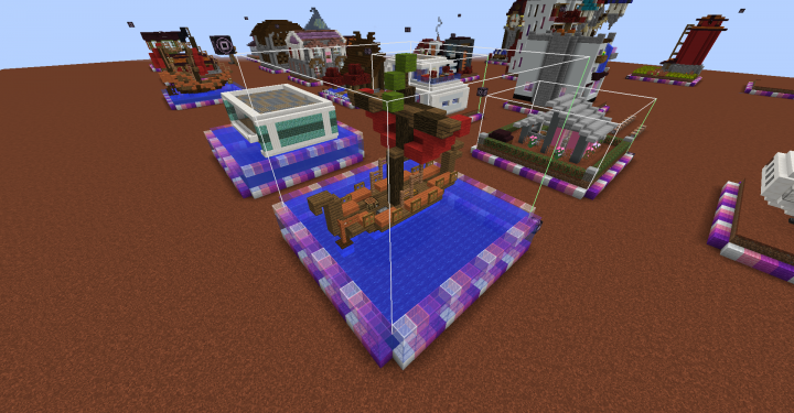 One Chunk Viking Ship Minecraft Map