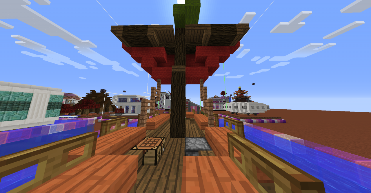 One Chunk Viking Ship Minecraft Map