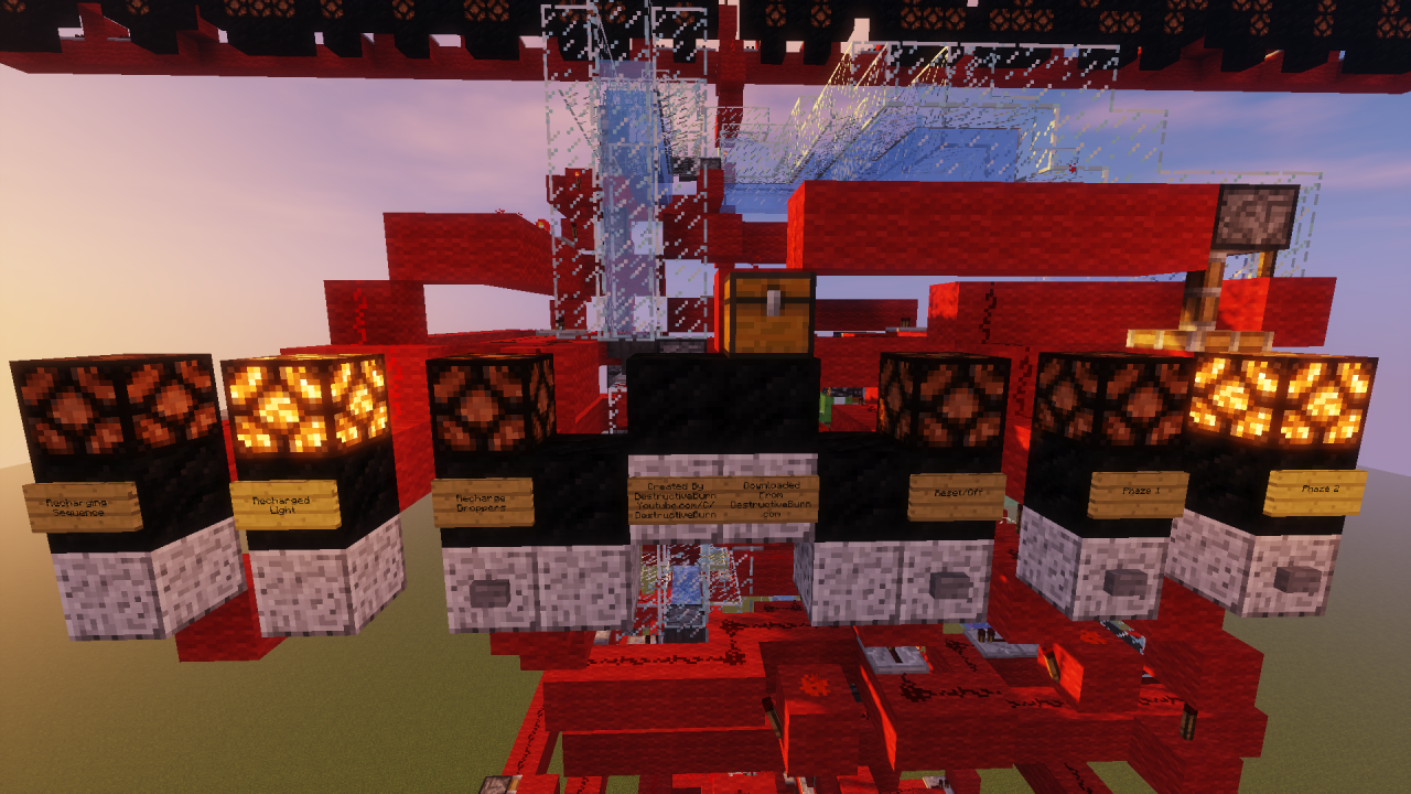 The Minecraft Overcomplicated Machine Minecraft Map