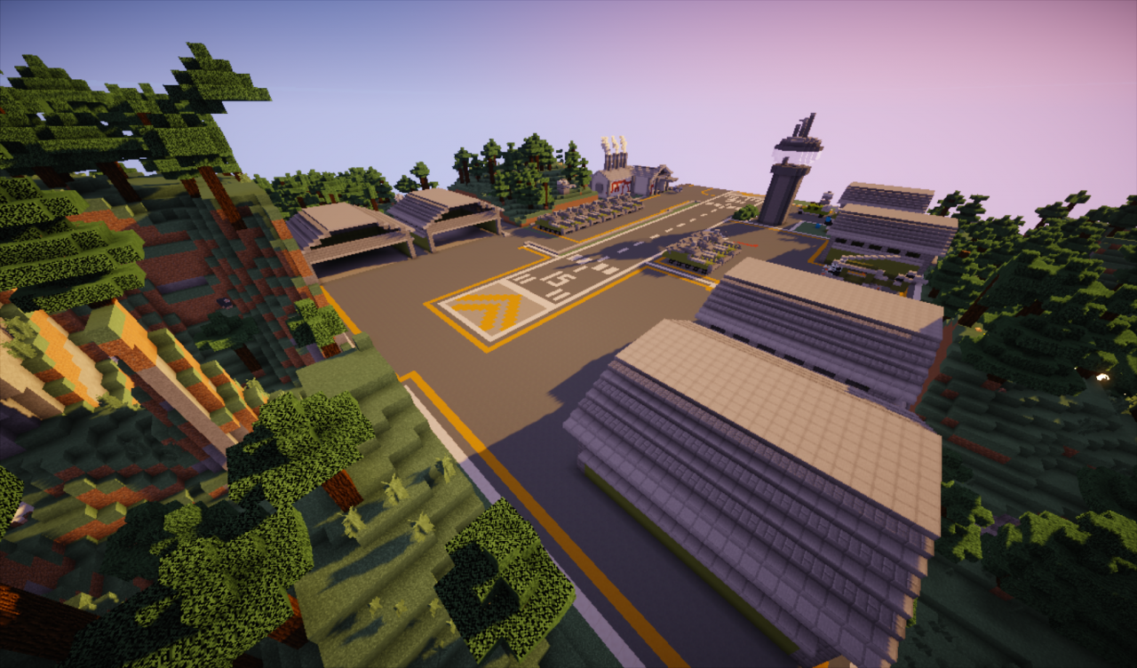 Fort Oress Military Base Minecraft Map