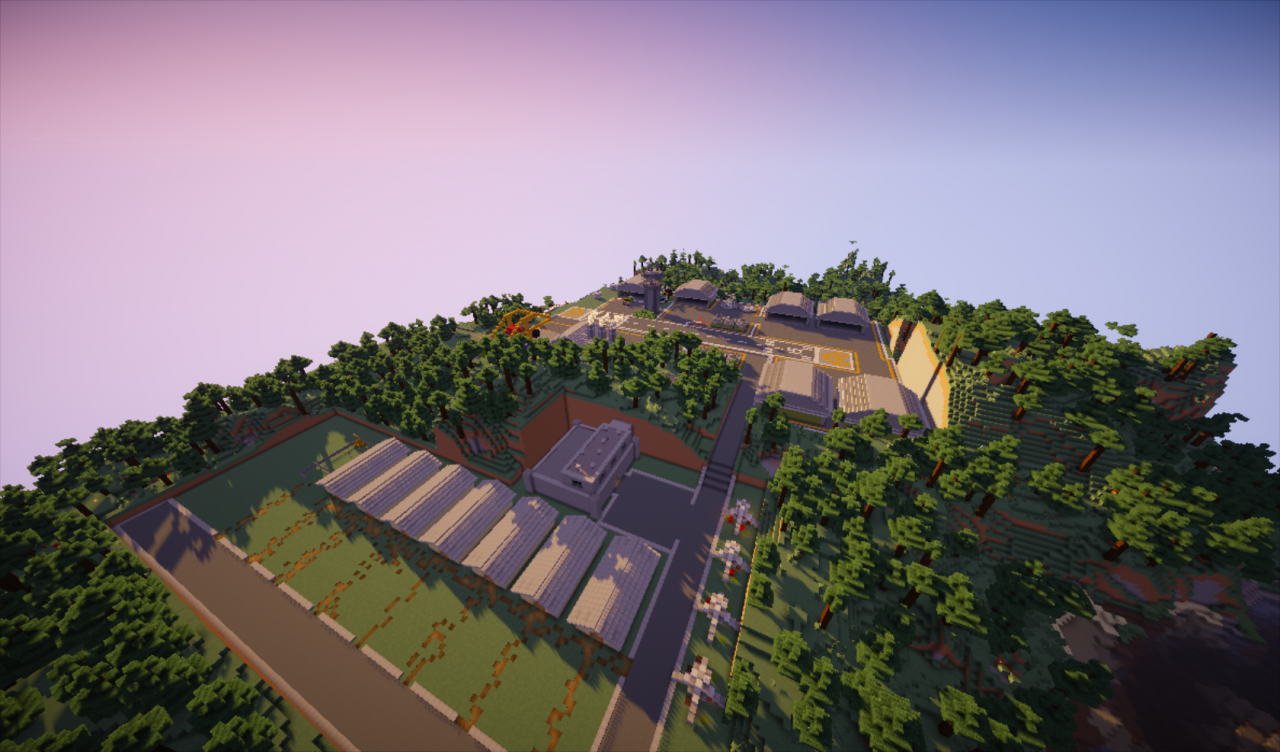 Fort Oress Military Base Minecraft Map