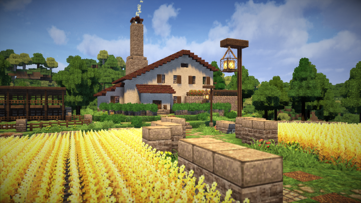 Rural areas Minecraft Map
