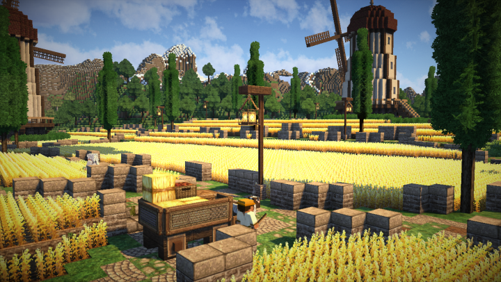 Rural areas Minecraft Map