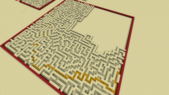 Maze solver version 2 Minecraft Map