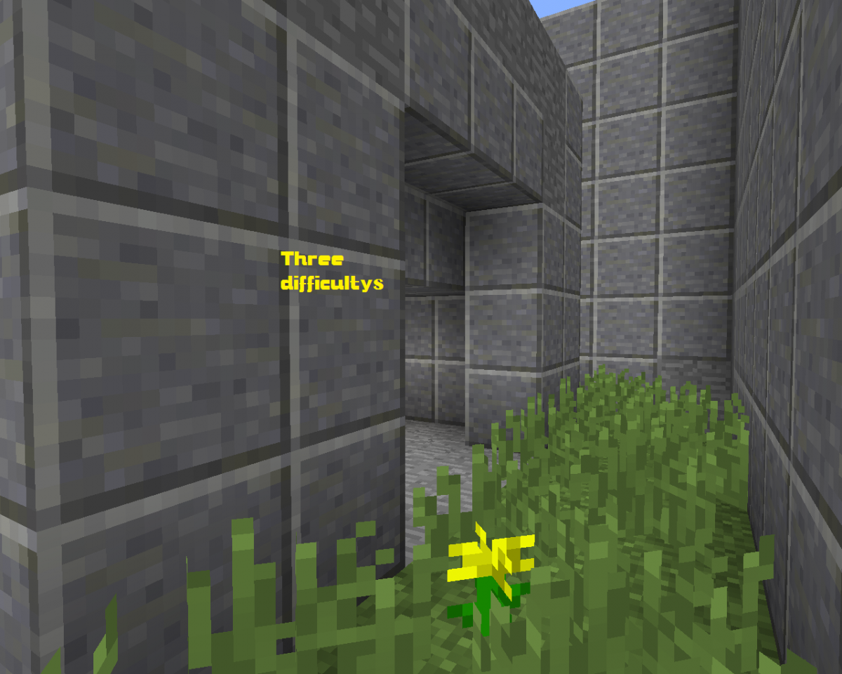 Find the button [V1] Minecraft Map