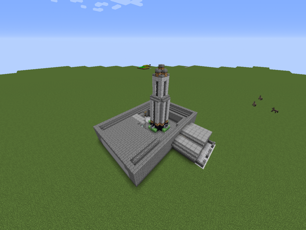 Free fall tower Minecraft Map