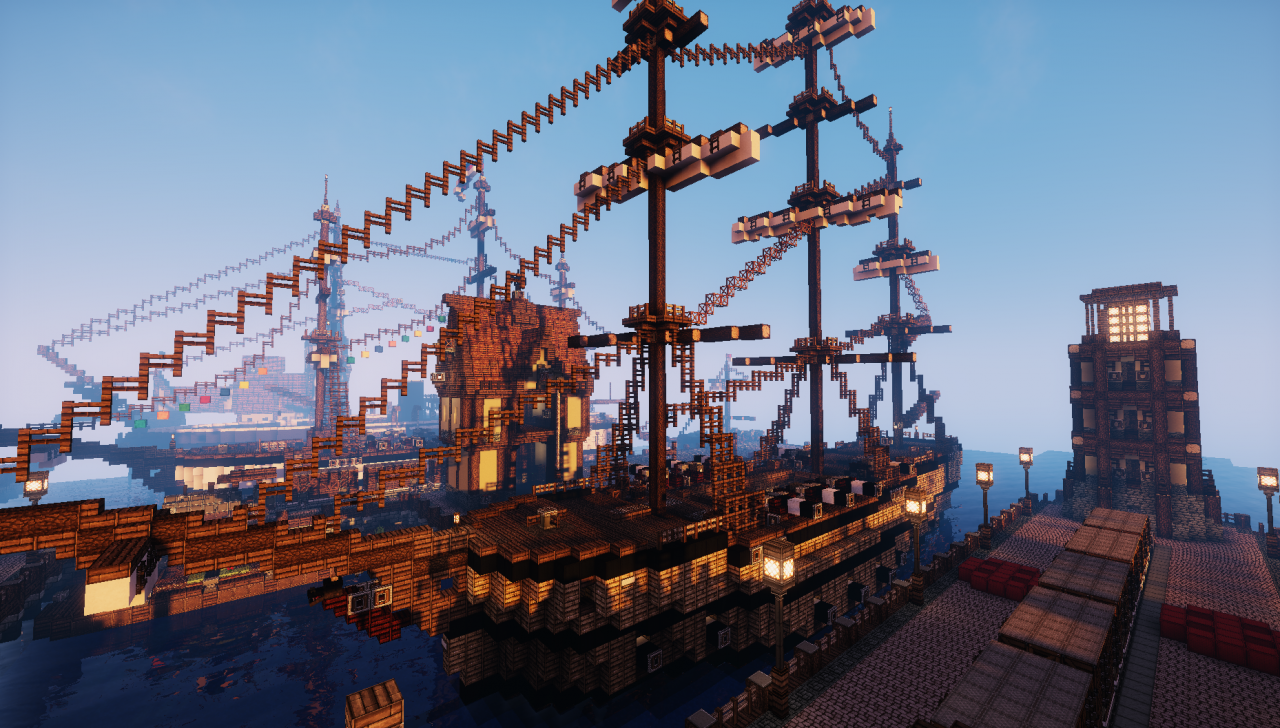 H.M.S Japping Dragon Minecraft Map