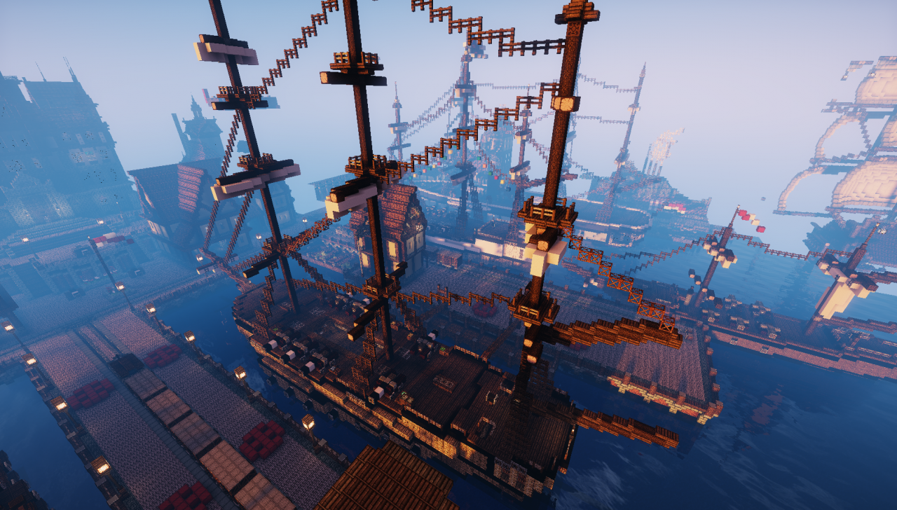 H.M.S Japping Dragon Minecraft Map