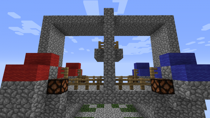 1v1 fist battle arena Minecraft Map
