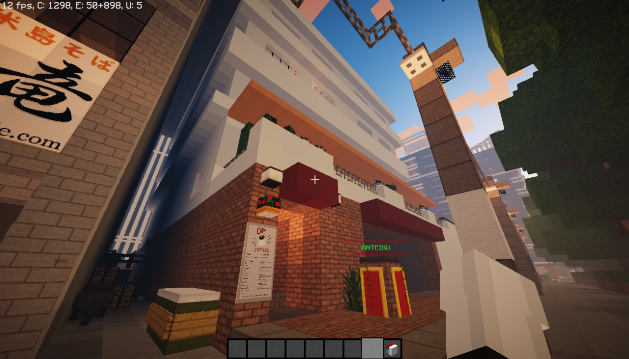 Anteiku Tokyo Ghoul 2 Minecraft Map