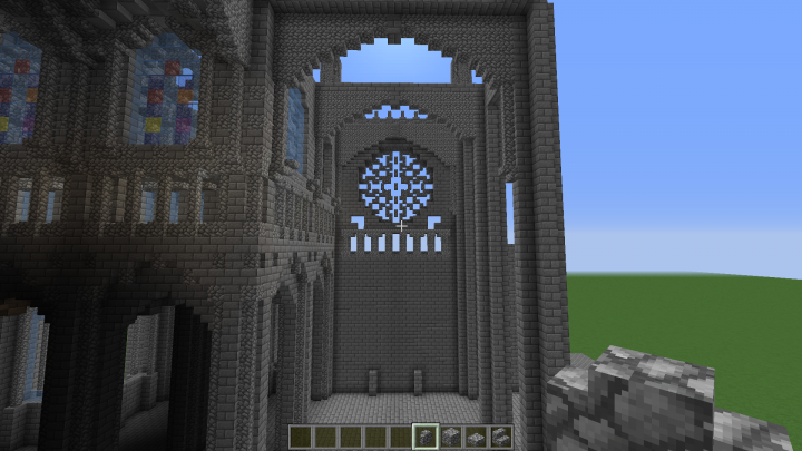St Denis basilica Minecraft Map