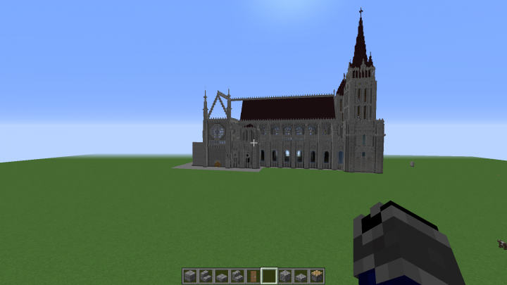 St Denis basilica Minecraft Map
