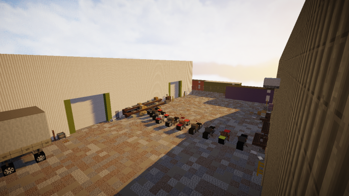 The Walking Dead // Sanctuary [TV Series] Minecraft Map