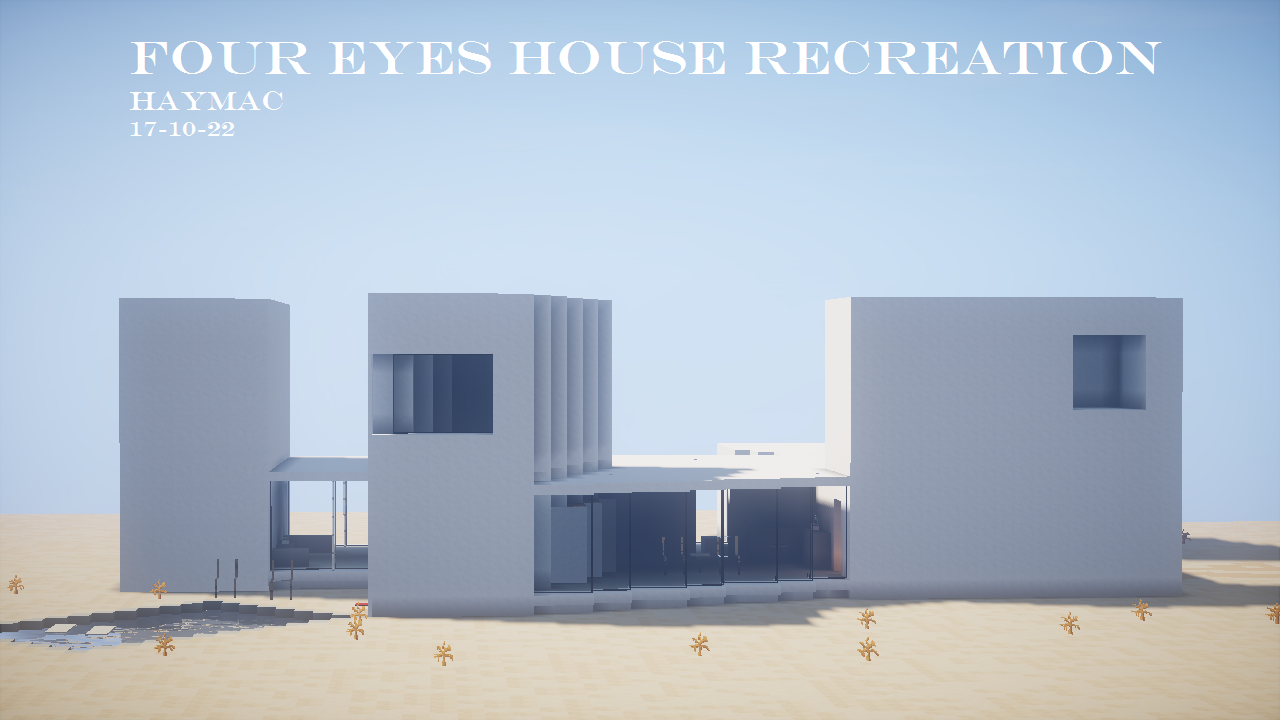 Four Eyes House Minecraft Map