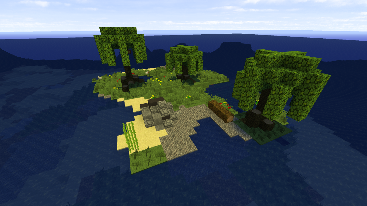 Survival Island (Small Version) Minecraft Map
