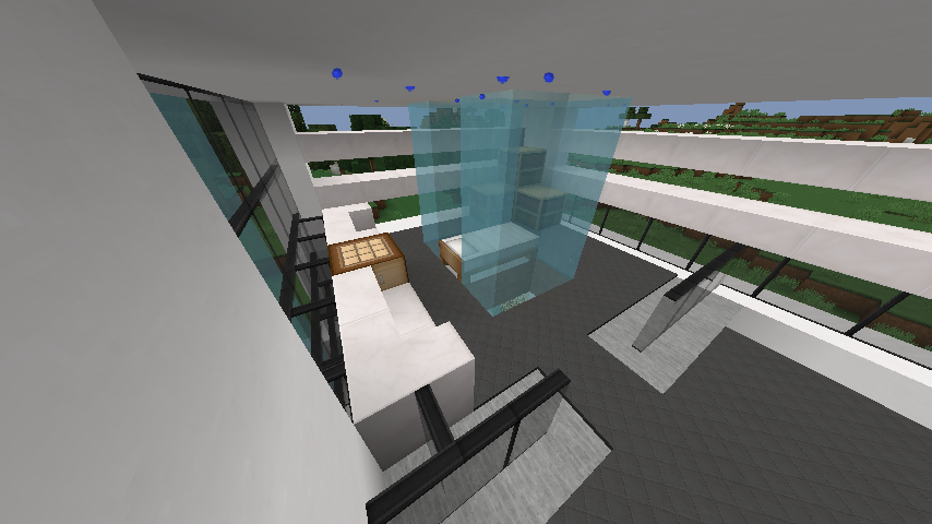 modern house for survival Minecraft Map