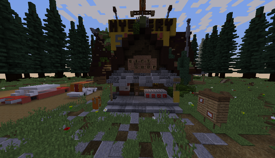 Minecraft Mystery Shack - Gravity Falls Minecraft Map